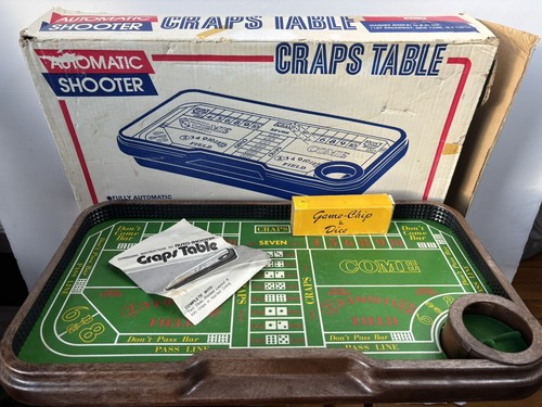 Vintage Waco Craps Table Automatic Auto Shooter - Incomplete - Battery ...