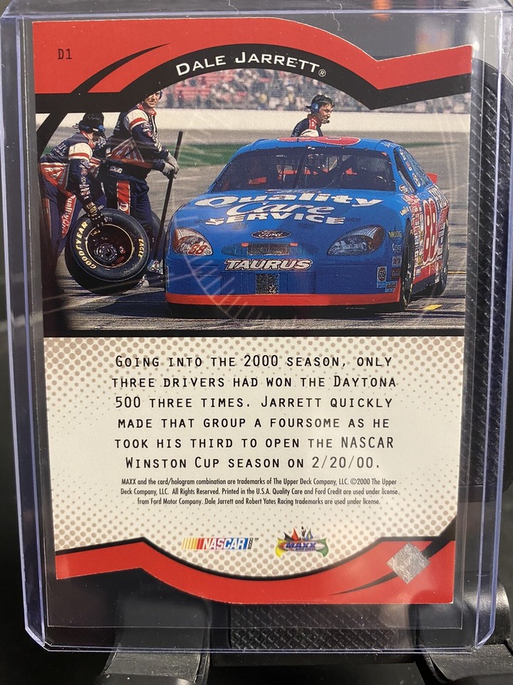 2000 Maxx Maxximum Nascar Dialed In Dale Jarrett Card #D1 | eBay