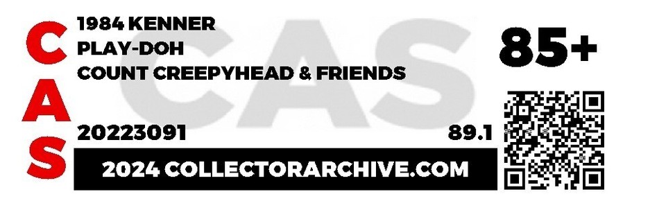 Kenner Count Creepyhead And Friends Play Doh 1984 New SEALED CAS 85 ...