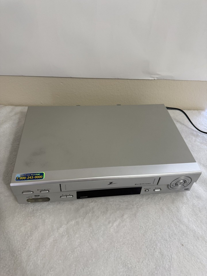 Zenith VCR VRE4222 HI-FI VHS Player Recorder WITH REMOTE; Tested | eBay
