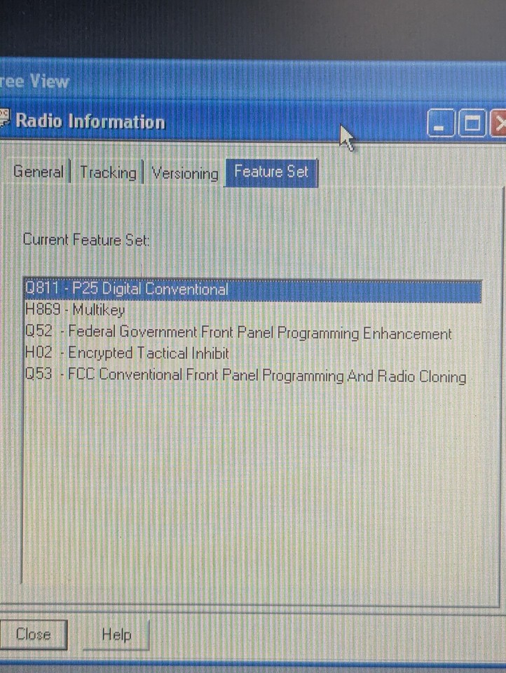 Motorola PRC-153 XTS2500 Model 3 UHF (380-470 MHz) P25 Digital AES-256 ...
