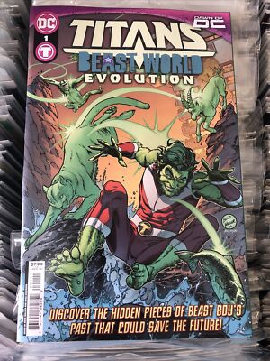 Titans Beast World: EVOLUTION #1 shot NM 2023 beast boy dc comics | eBay