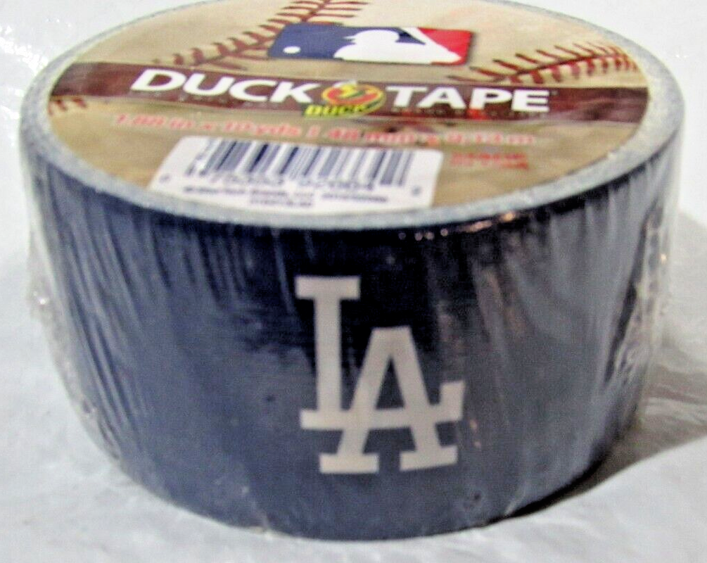 MLB Los Angeles Dodgers Duck Brand Duck/Duct Tape 1.88 Inch wide x 10 ...