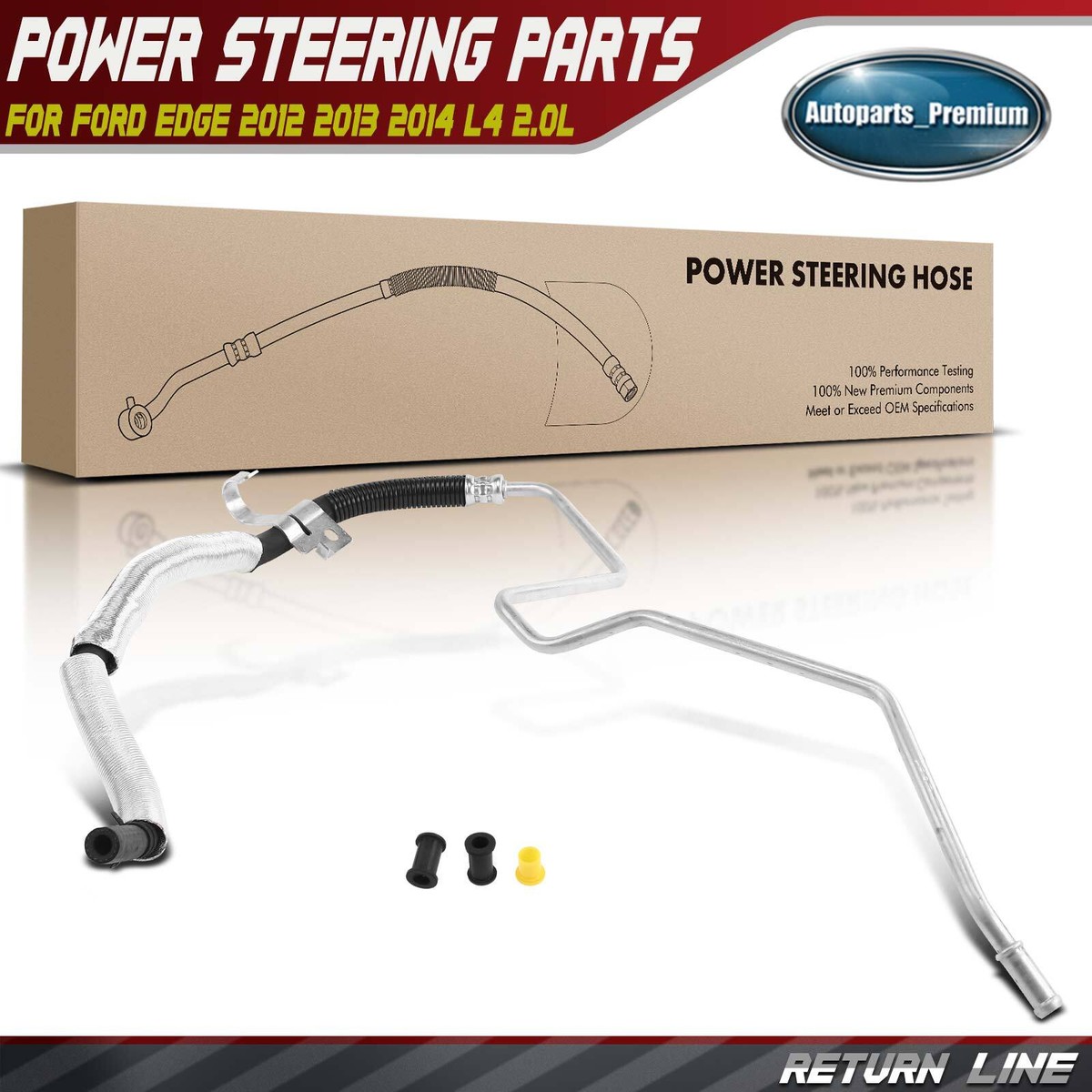 Power Steering Pressure Hose Ford Edge Power Steering Pressure Line ...