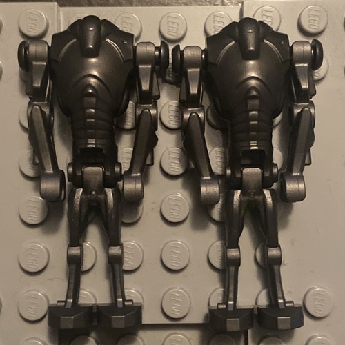 Lego Star Wars - Super Battle Droid Pearl Dark Gray Narrow 75372 Qty 2 ...