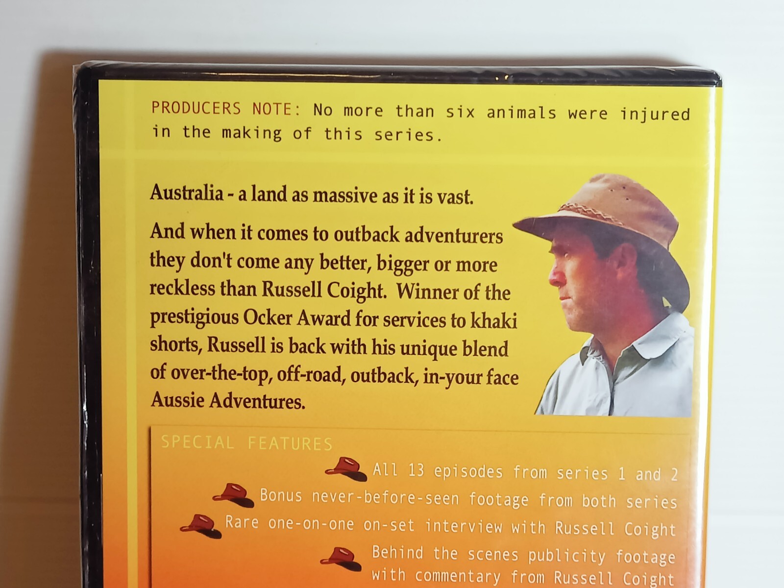 NEW Russell Coight's All Aussie Adventures Series 1 & 2 Reg 4 DVD Glenn ...