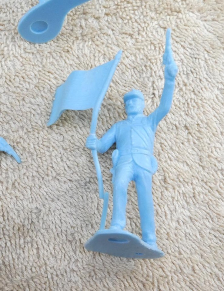 Vintage Lot of 36 Marx Civil War Playset Plastic Figures ! | eBay