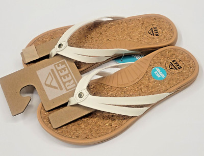 Reef Womens Pacific Joy Whisper White 6 | eBay