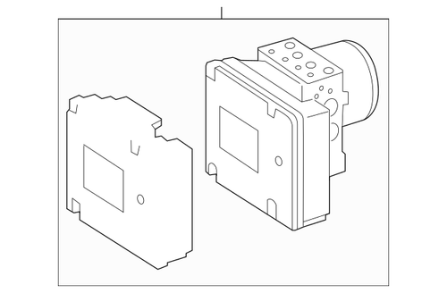 Mercedes Benz GLS550 GLS450 GLS350d 2017-2019 ABS Pump Assembly ...