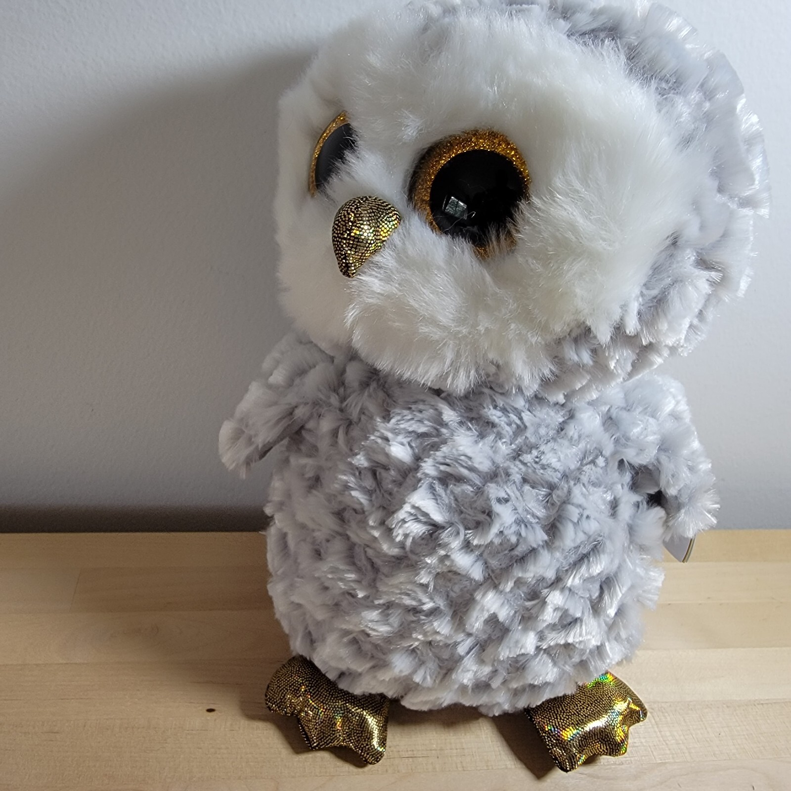 TY Beanie Boos - OWLETTE the OWL (Glitter Eyes) (Medium 9 inch) - MWMTs ...