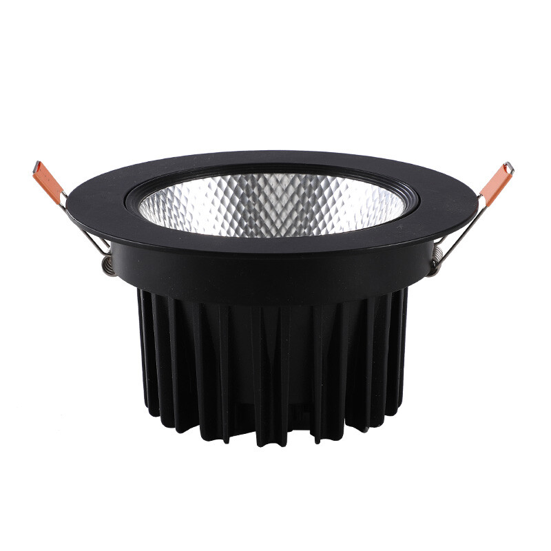 LED COB Ceiling Light Fixture Adjustable Picture Lamp Recessed Lighting ...