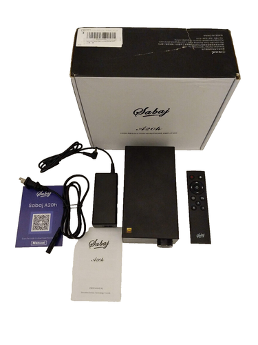 Sabaj A20h Balanced Headphone Amplifier 4.7 Watts @ 32 Ohm | Fast ...