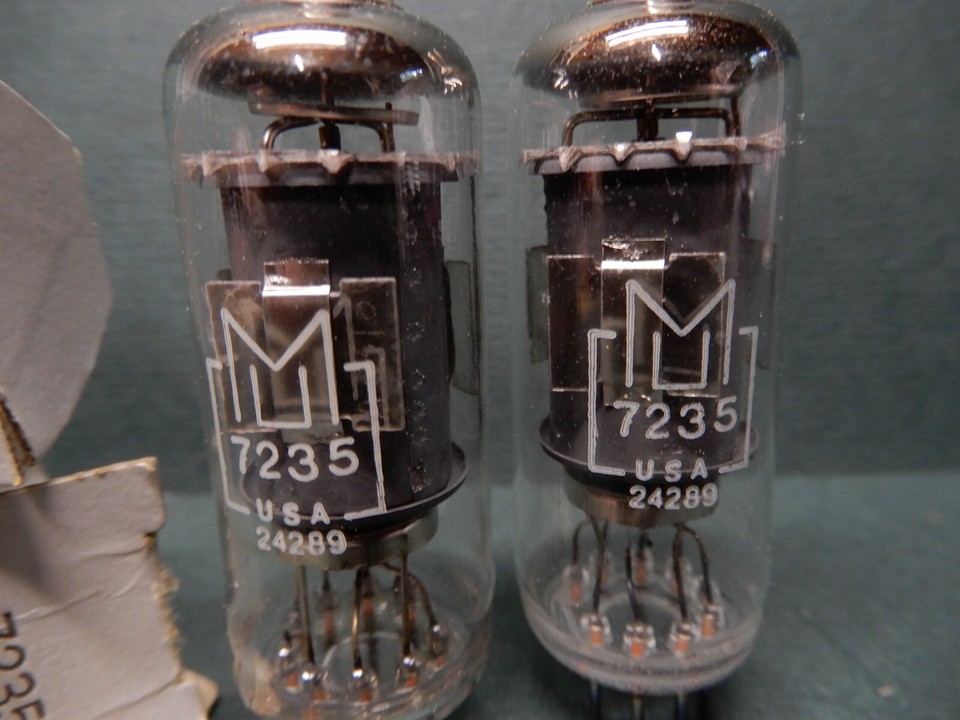 Beautiful 7235 NOS Vacuum Tube MU Untested AS IS | eBay