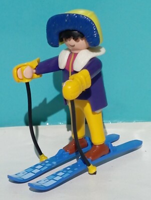 PLAYMOBIL FIGURE SKIER SKIERS SPORT WINTER SNOW CHRISTMAS | eBay Australia
