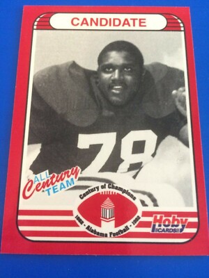 John Hand Century of Champions Alabama Football Card - RARE | eBay
