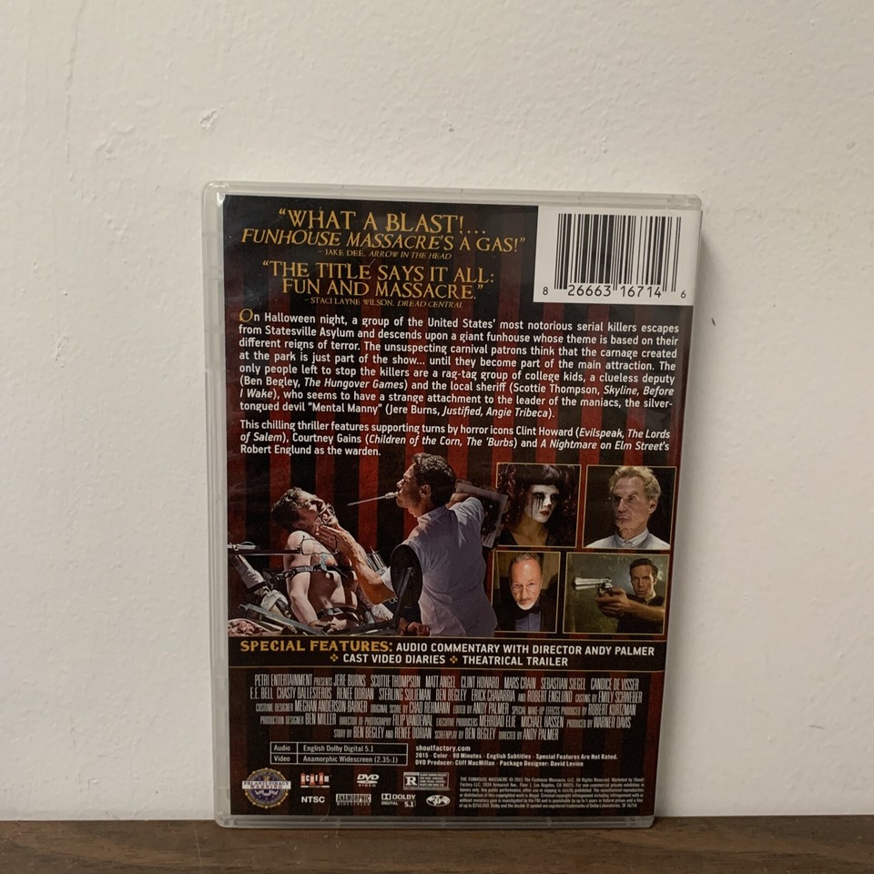 The Funhouse Massacre (DVD, 2015) 826663167146| eBay