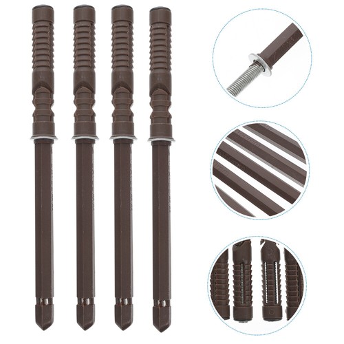 6 Pcs Shelf Support Wall Bookshelves Connection Parts Invisible ...