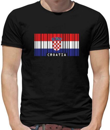 Croatia Flag Mens T-Shirt - Balkans - Zagreb - Republic - Country ...