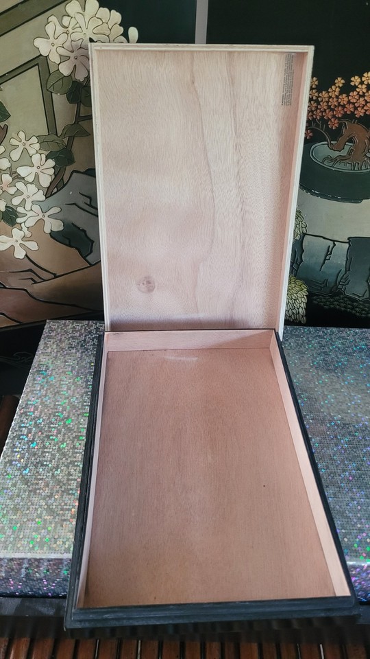 ASYLUM CIGARS Lobotomy by Large ASYLUM Empty wood cigar box As Shown | eBay