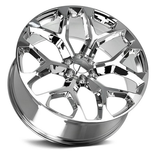 Strada OE Replica SNOWFLAKE REPLICA Wheel 28x10 (31, 6x139.7) Chrome ...