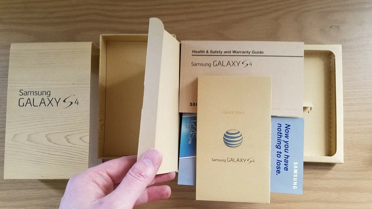 Galaxy S4 Atandt Box