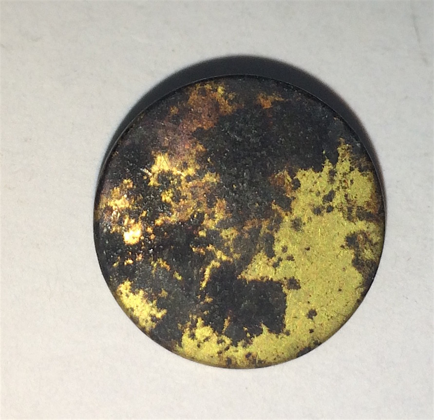 Rare Antique Colonial Imperial London Co. Small Flat Button! Guilt ...