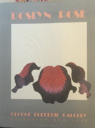 FINE ART PRINT: Roslyn Rose Floral From 1981 LARGE 22 X 28 | eBay