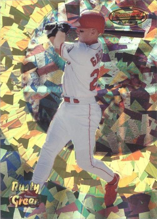 1998 Bowman's Best - Rusty Greer #41 Atomic Refractor /100 for sale ...
