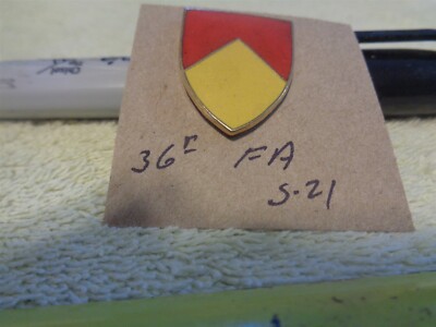 36th Field Artillery S-21 Unit Crest, DI, DUI (DRAW#214) | eBay