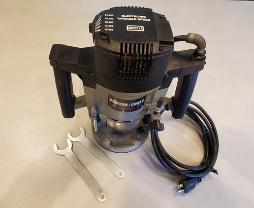 Porter Cable 7539 3-1/4HP Variable Speed Production Plunge Router. Made ...