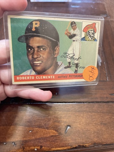 Roberto Clemente 1955 Topps ROOKIE RC Card No. 164 CLEAN Ready For ...
