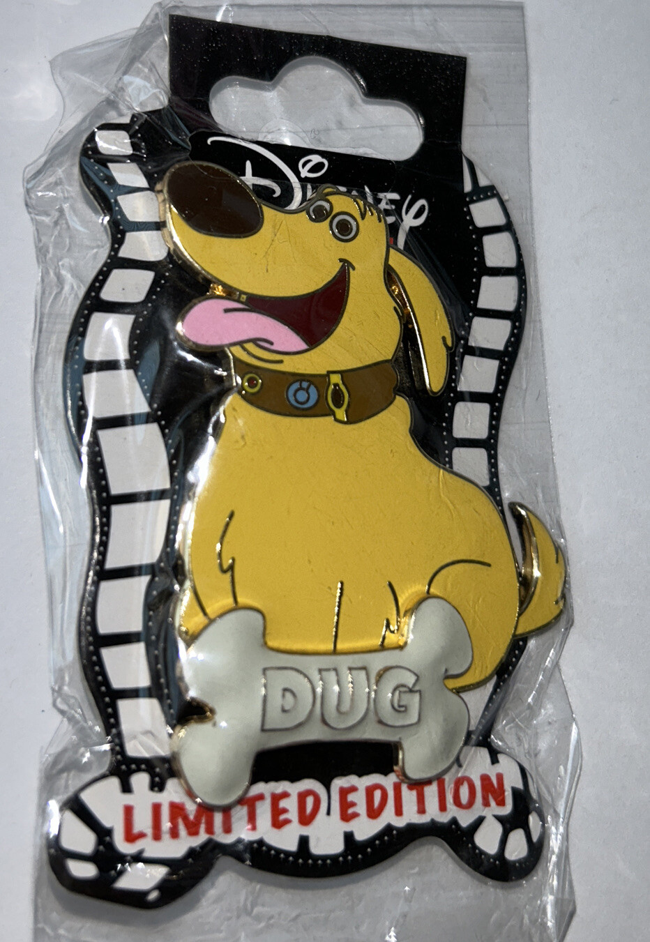 Disney Pin Dug Dog From Up Dssh Dsf Soda Fountain Bone Le 300 Pixar ...