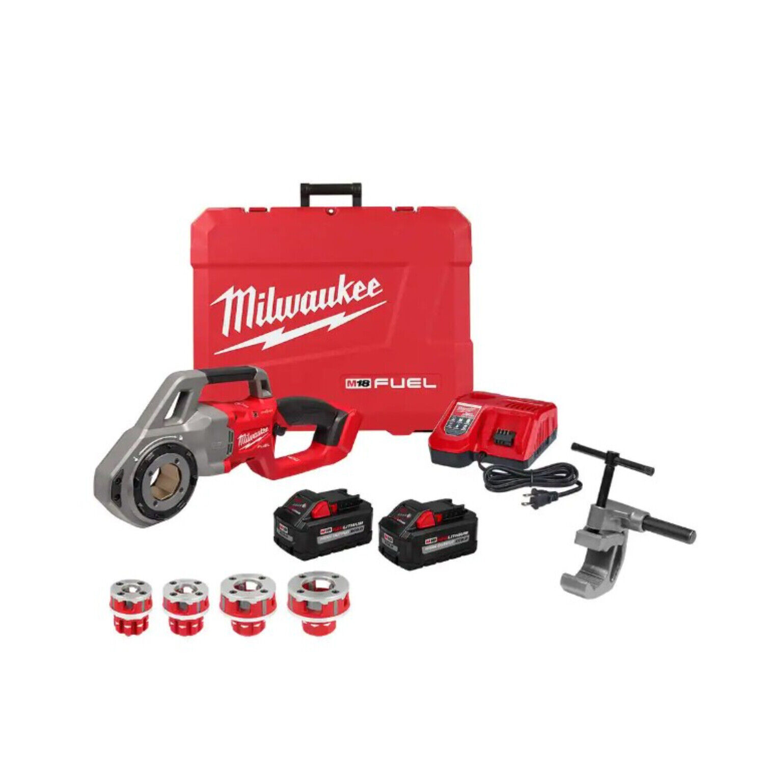 Milwaukee M18 FUEL Compact Pipe Threader Kit (2870-22) for sale online ...