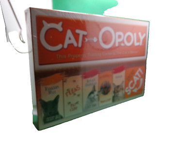Catopoly Cat opoly Board Game NOS sealed Late for the Sky Cincinnati OH ...