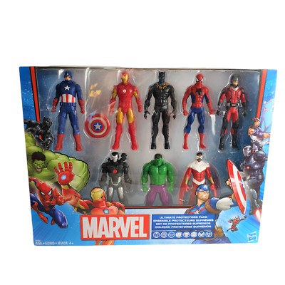 NEW Marvel ULTIMATE PROTECTORS PACK Action Figure HULK SPIDERMAN Hasbro ...