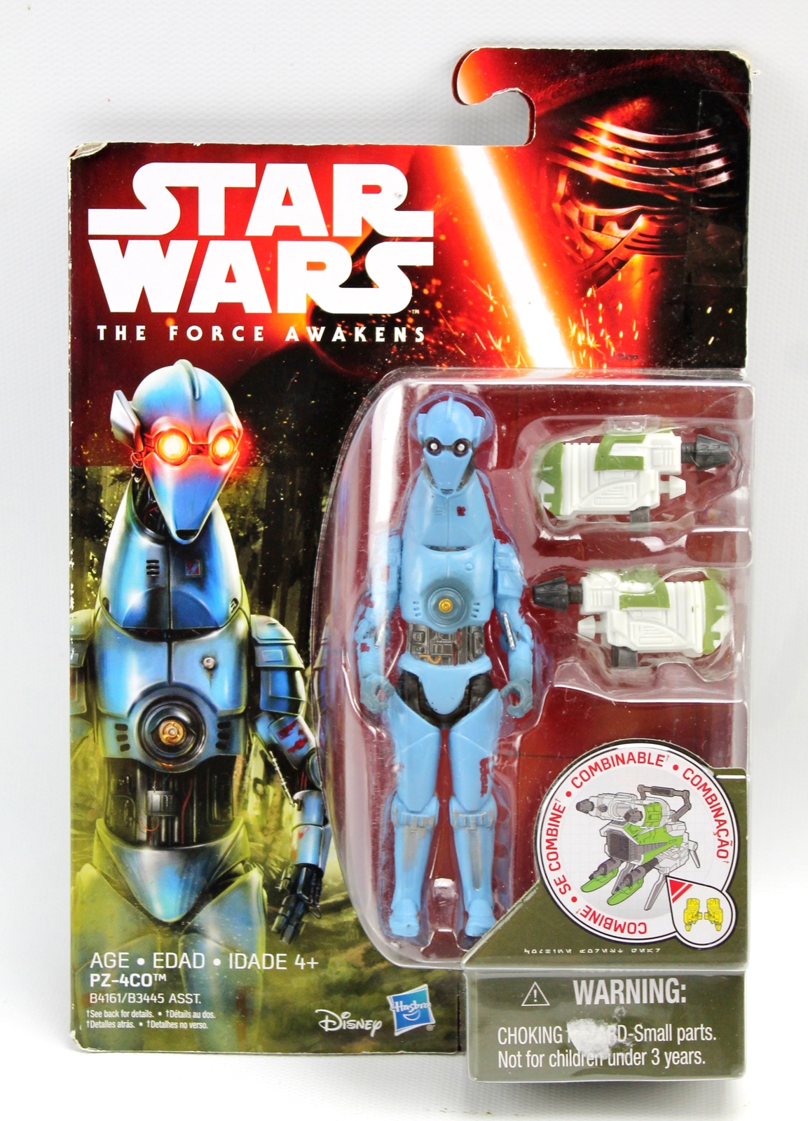 Star Wars Force Awakens PZ-4CO Combinable Droid 3.75" Action Figure ...