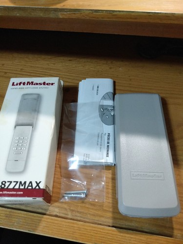 877MAX Garage Door Opener Keypad Universal with All LiftMaster Garage Door Op... | eBay