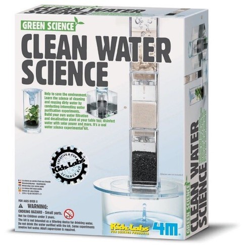 Green Science Clean Water Science Kit Kidz Lab Kids Homeschool Learning ...
