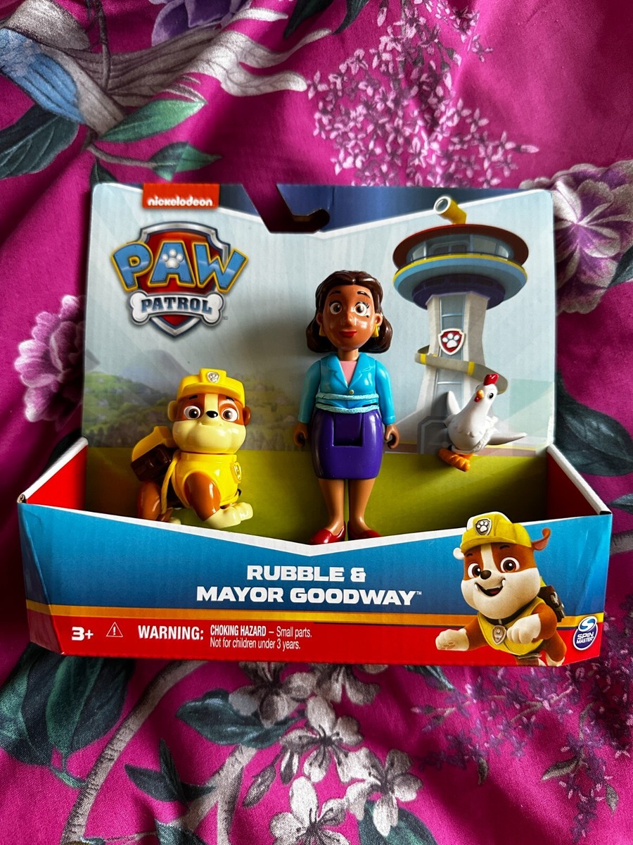 Paw Patrol Mayor Goodway And Chickaletta Mayor Goodway Meets