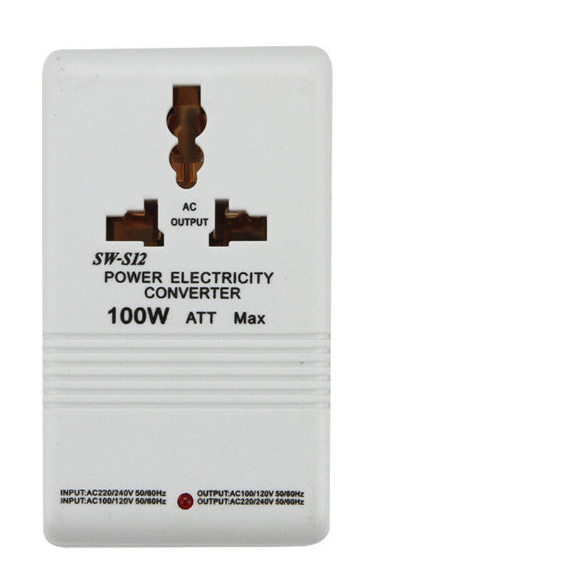 100W 110V/120V to 220V/240V Step Up/Down Converter PowerTransformer Dual Channel | eBay UK