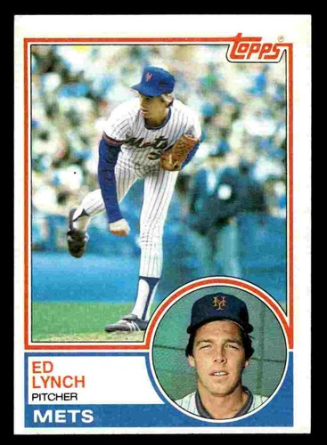 1983 Topps Ed Lynch #601 - New York Mets | eBay