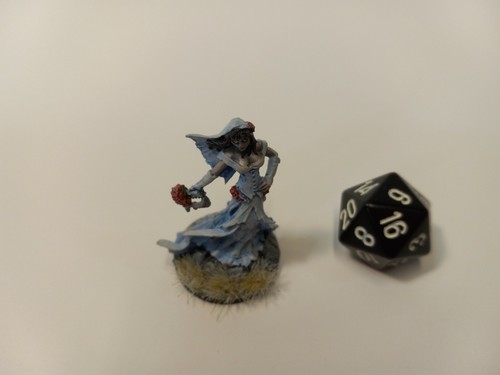 CUSTOM PAINTED REAPER GHOST BRIDE METAL MINI D&D | eBay