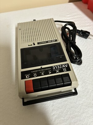 Vintage Tape Recorder Califone 3100AV Cassette Recorder Model 3132AV ...