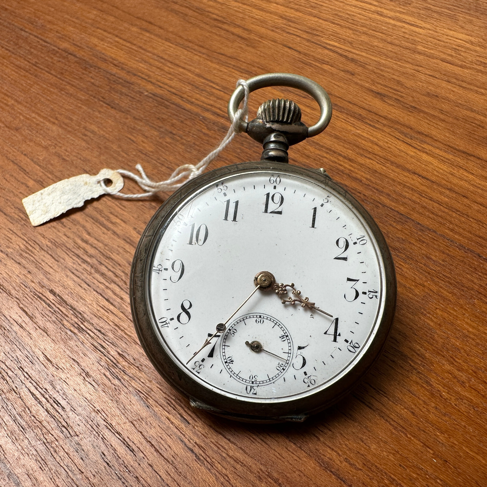 Antique Silver Remontoir cylindre 6 Rubis / Jewels Pocket Watch | eBay