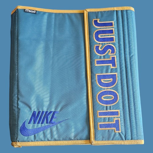 Nike Just Do It Mead 3 Ring Binder Trapper Keeper Swoosh Vintage | eBay