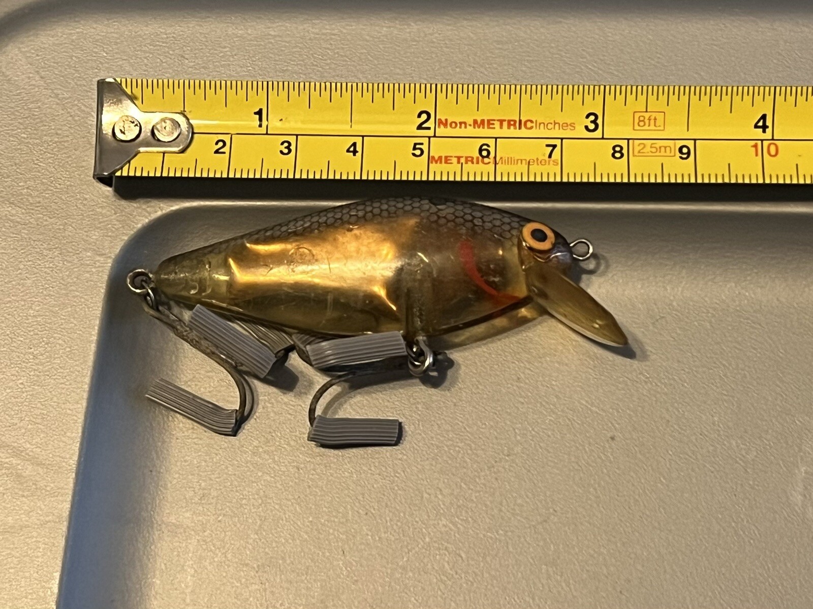 Vintage Bomber Speed Shad Crankbait Bass Fishing Lure | eBay