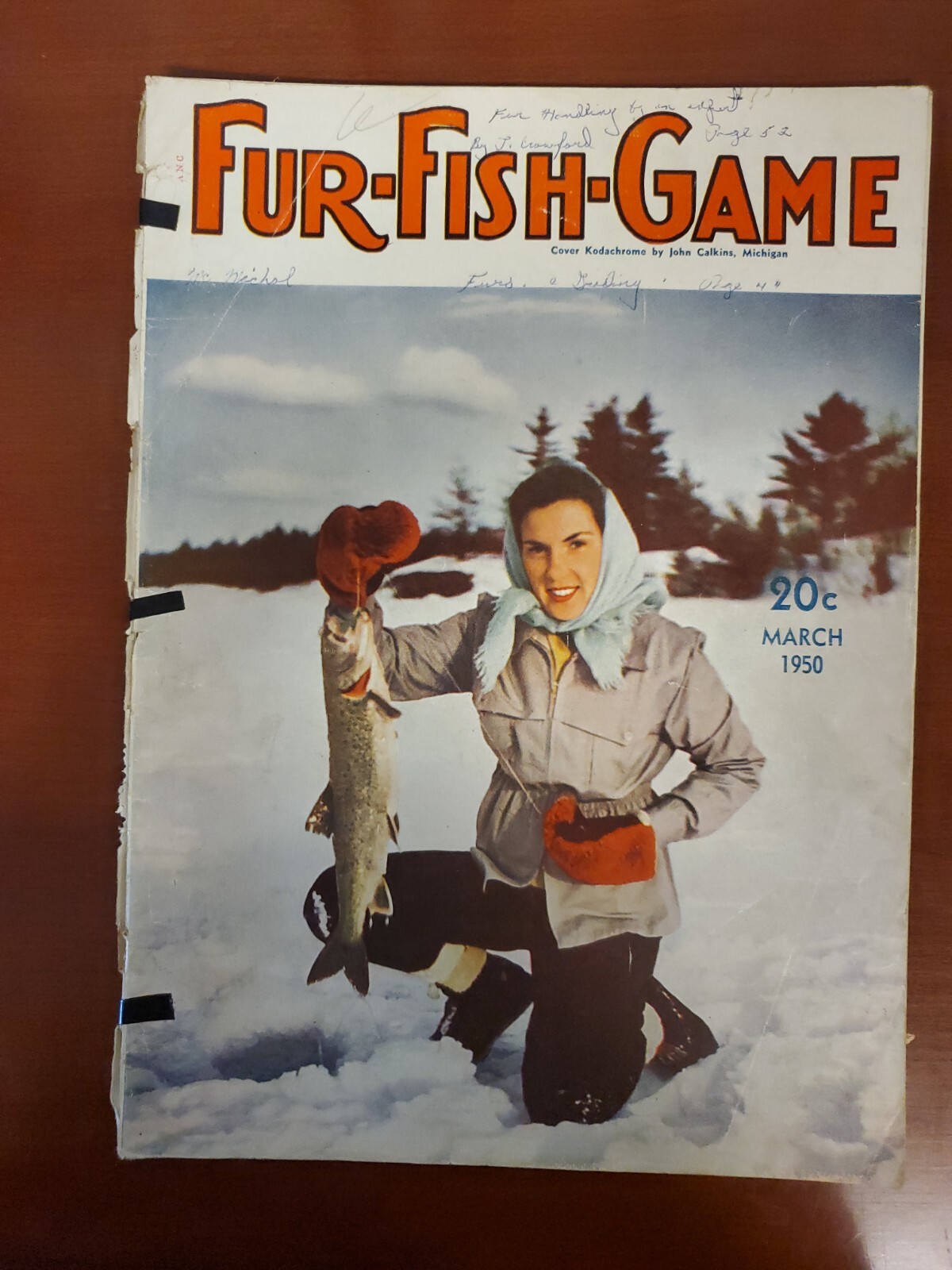 Vintage Fur Fish Game Hunting Magazine March 1950 | eBay