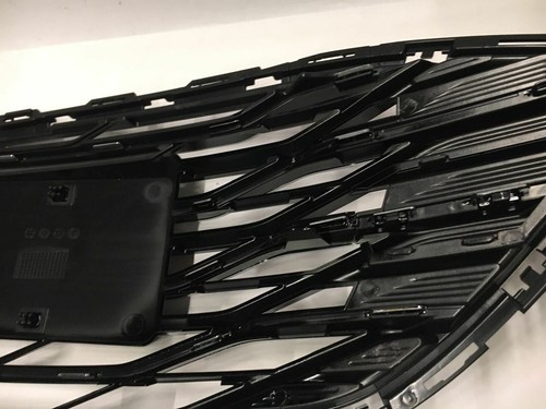 Center Front Grille Painted Black Fit 2019-2020 Chevrolet Malibu ...