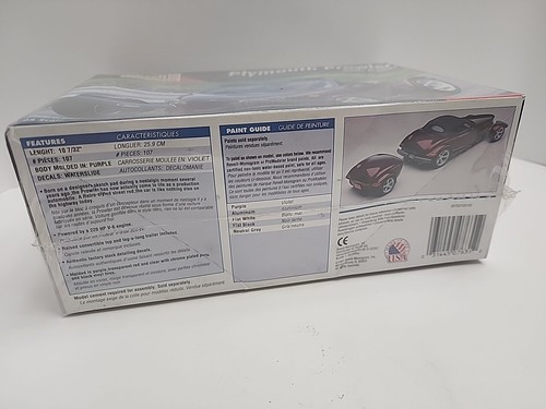 AMT Ertl 1997 Plymouth Prowler with Trailer 1:25 Scale Plastic Model ...