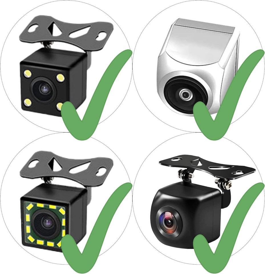 Car Rear Camera Mounting Bracket Kit - Universal Bracket(4 Kits) | eBay